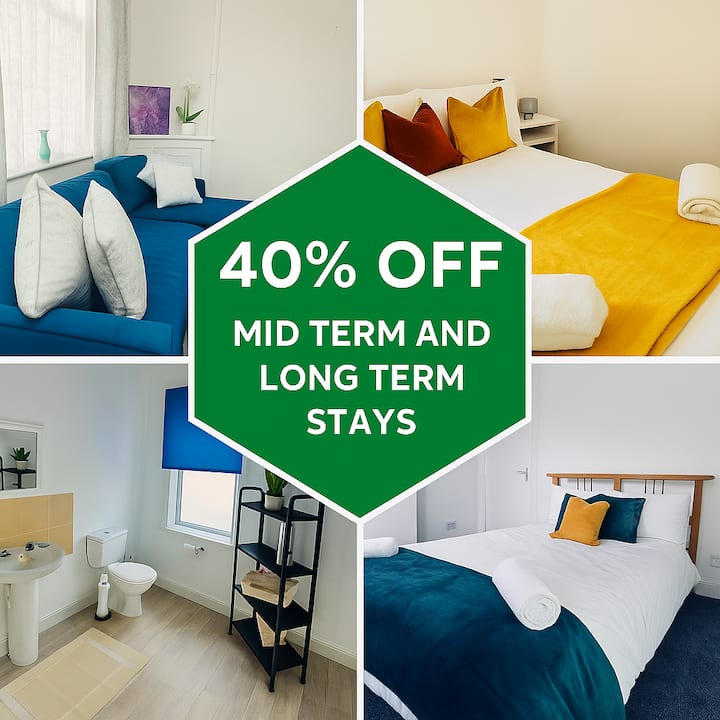 40% Off For Long Term Stay At Tewkesbury Retreat - Leicester