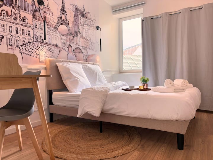 Suite Coton - Cocon Chic à 2 Pas Du Marché De Noël - Mulhouse