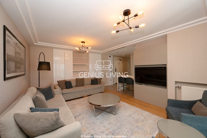 Luxury 1 Bdr Flat | Pool & Gym | Secure Stay - Istanbul