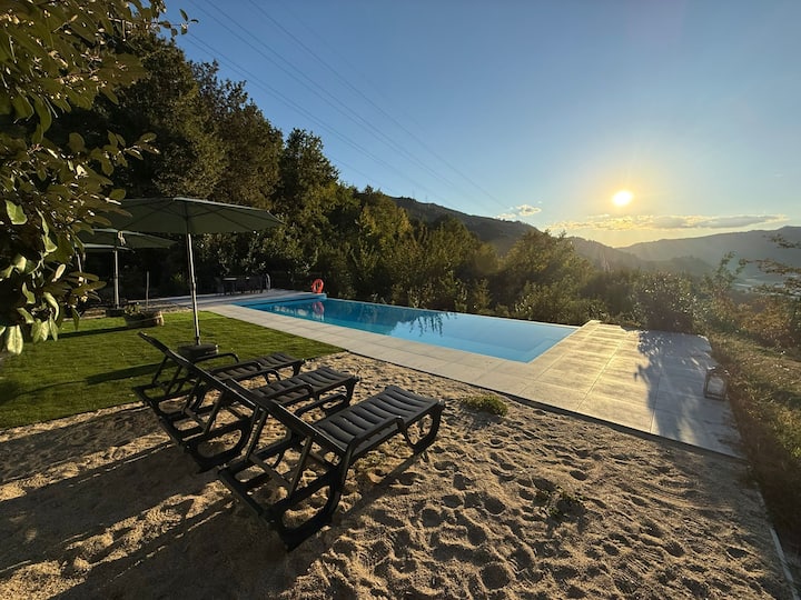 Villa Teixugueiras 1 Pool Sunset View @Gerês By Wm - Vieira do Minho