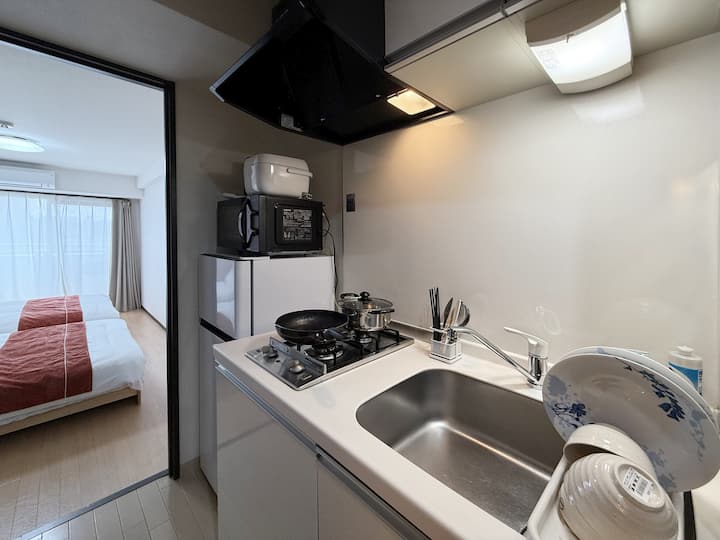 802三野·天王寺 Walk To Shitennoji, Tsutenkaku Nearnamba - Umeda