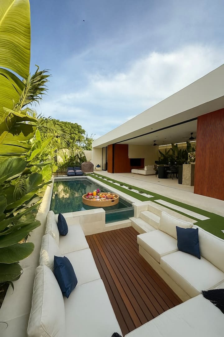 Villa 3 Ch. De Luxe, Piscine & Sunken Lounge - Bali