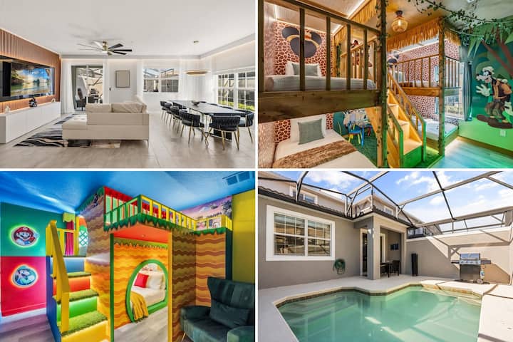 5 Bd/ 4 Ba Sleeps 13! Storey Lake (4984 Wa) - Kissimmee, FL