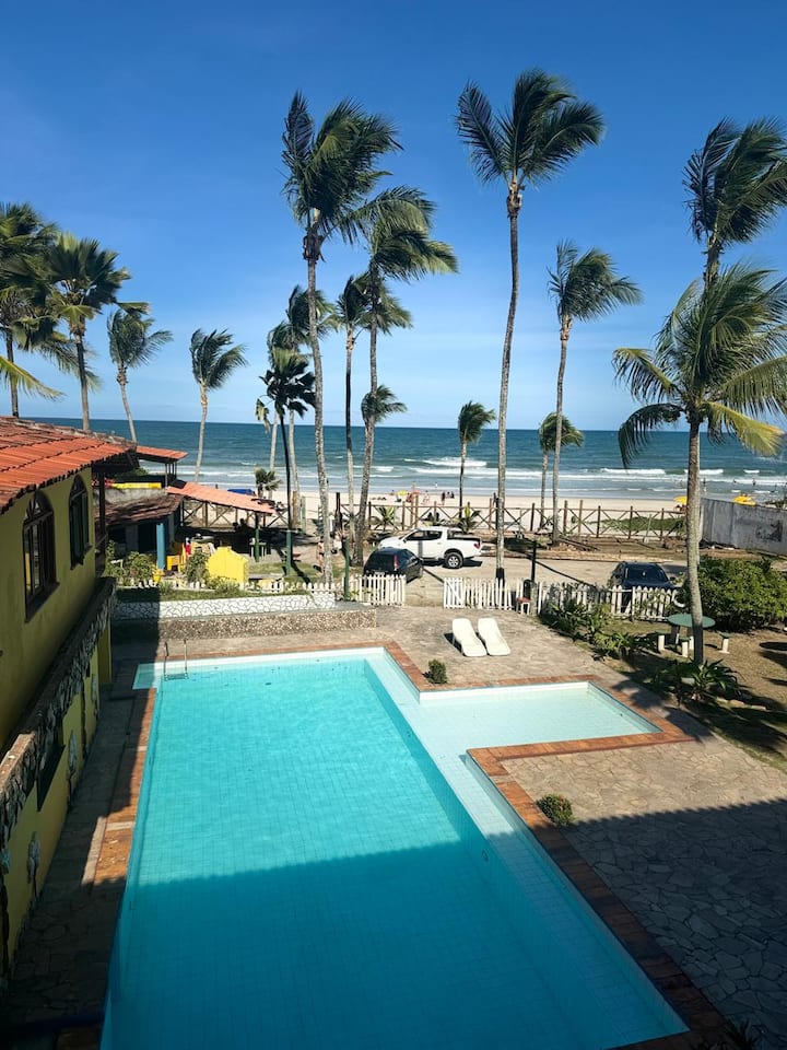 Casa Beira Pé Na Areia! Excelente Localização. - Ilhéus