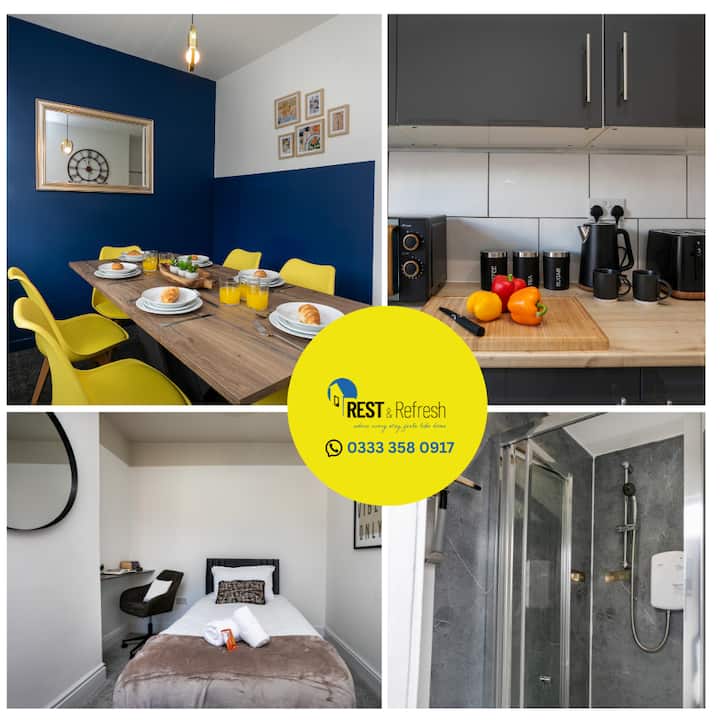 Rest And Refresh|warrington 4 Bed 2 Bath | Sleeps6 - Warrington