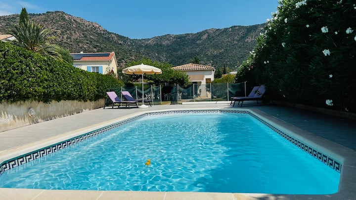 Villa Avec Piscine Et Jardin Plage à 300 M - Le Lavandou
