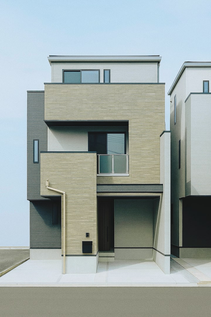 【福の荘 唐人町A棟】新築三階一戸建｜浴室2つ｜和室付き｜駐車場2台｜市内便利エリア｜地下鉄徒歩8分 - Fukuoka