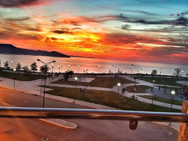 Vue Sur Mer Appart Oran - F2 Frange Martime Akid - Oran