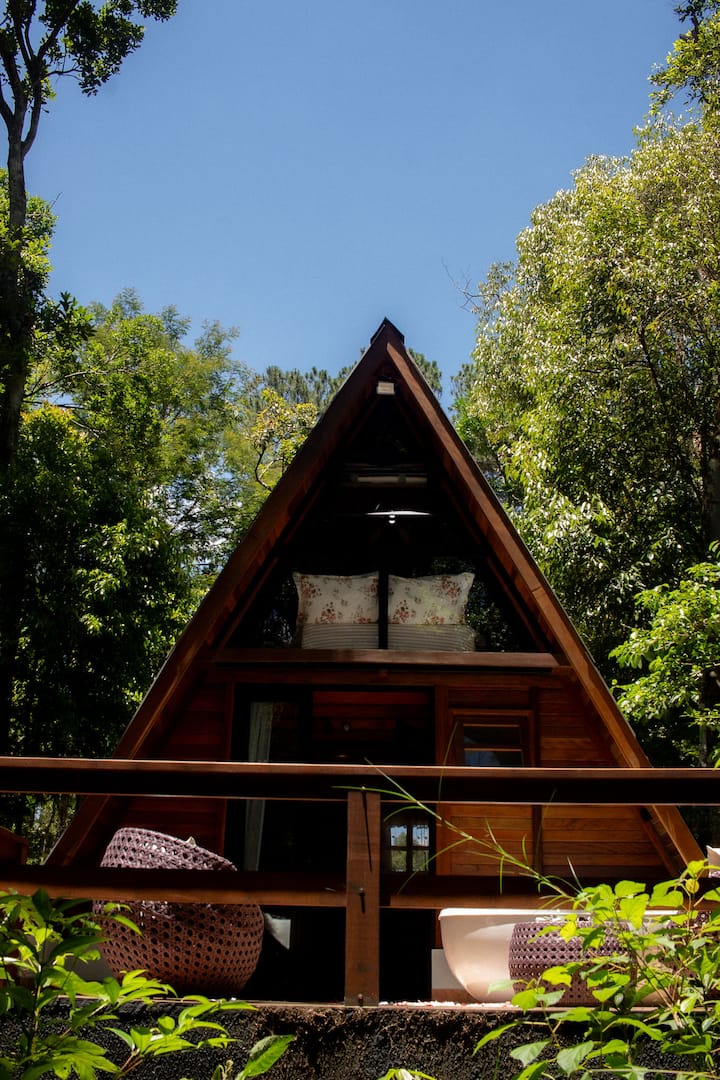 Chalé Refúgio Secreto Na Montanha -C/café Da Manhã - São Roque