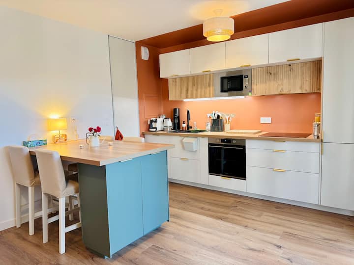 Cocon Cosy Avec Jardin, Proche Nantes Et Aéroport - Bouguenais