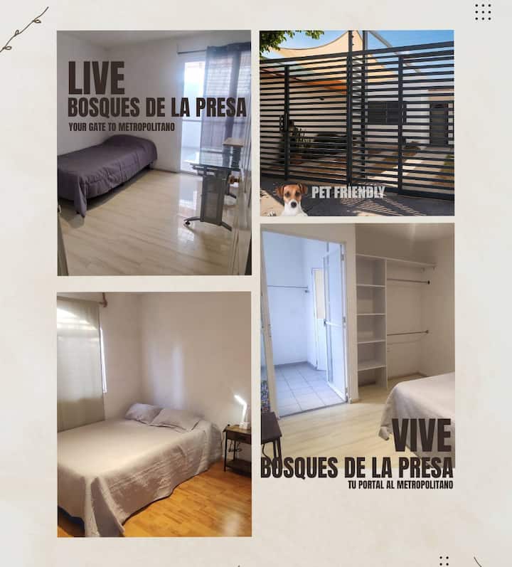 Cerca Del Metropolitano, Rodeado De Naturaleza. - León