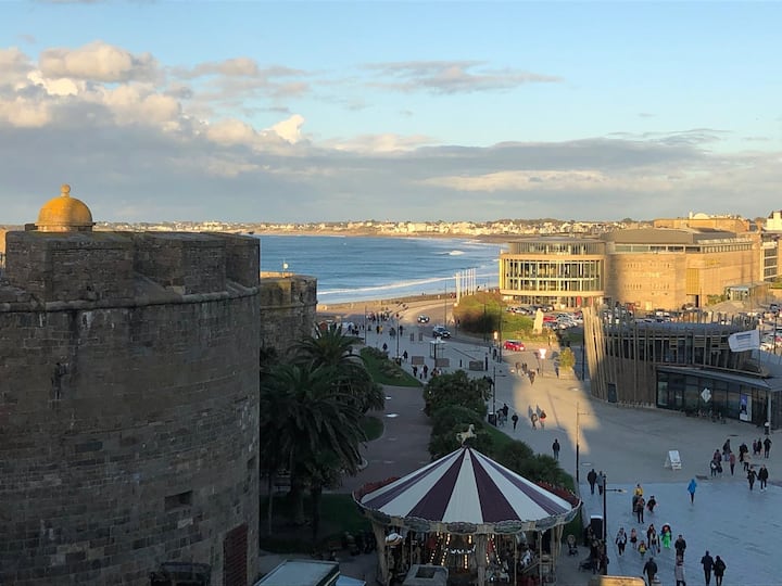 Place Chateaubriand - Vue Mer - Parking Gratuit - Saint-Malo