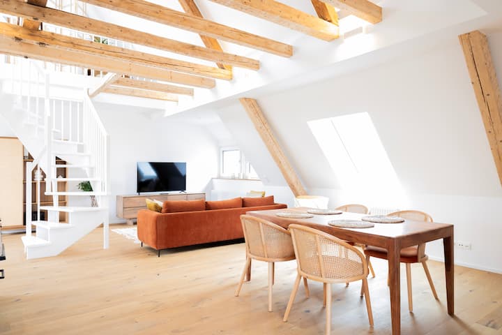 Helles Maisonette Mit Terrasse I Augsburg City - Augsburg