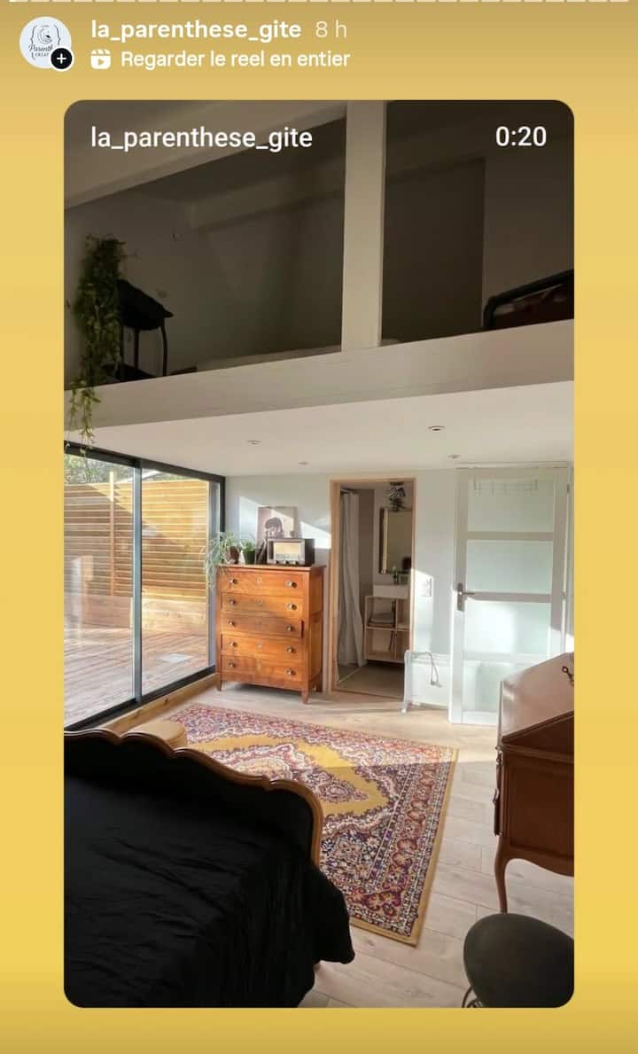Studio Duplex 4 Personnes- Climatisé - Provins
