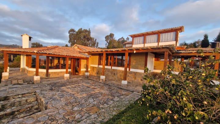 Hermosa Cabaña Ideal Para Escaparse A Descansar - Boyacá