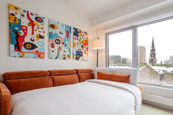Comfort & Style In Mtl | Free Indoor Parking - Lasalle