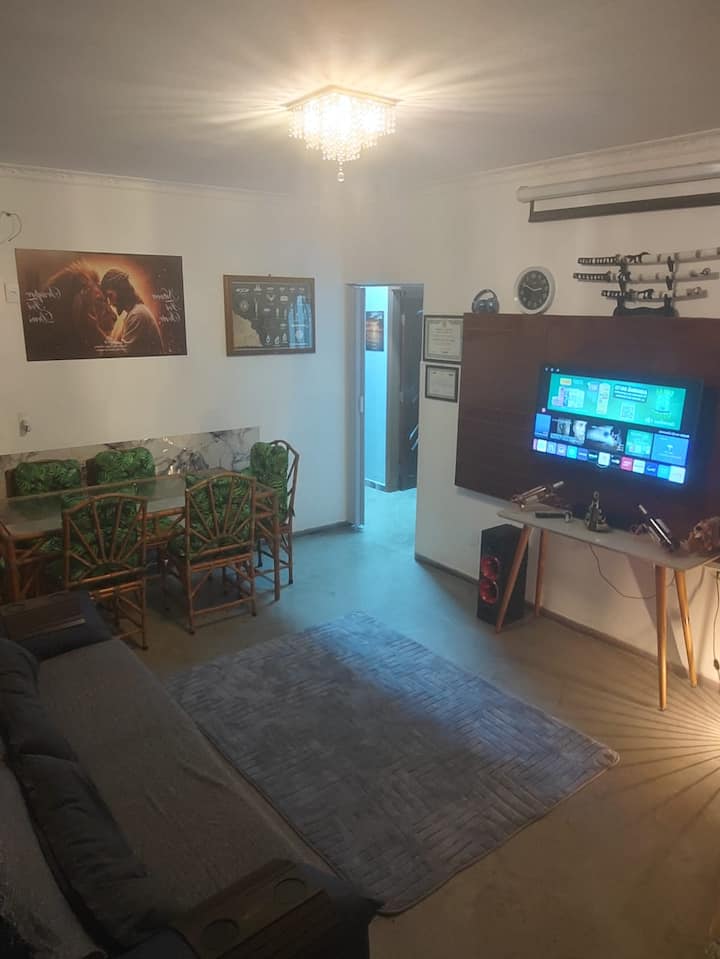 Apartamento Térreo 2 Quartos (Próximo Vlt Canal 4) - Santos