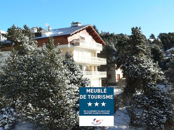 Appart. "Orée Du Bois" Vue Montagne,  3 Chb, 97m2 - Les Angles