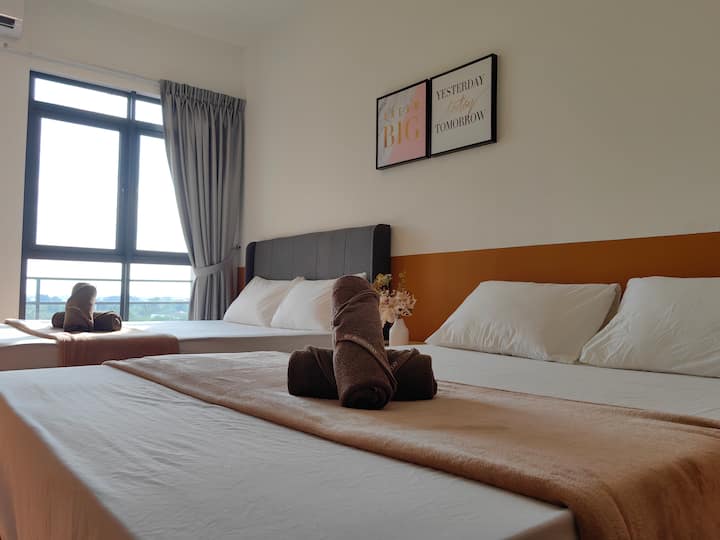 K Avenue Comfort Suite (5 Mins To Airport) - Putatan