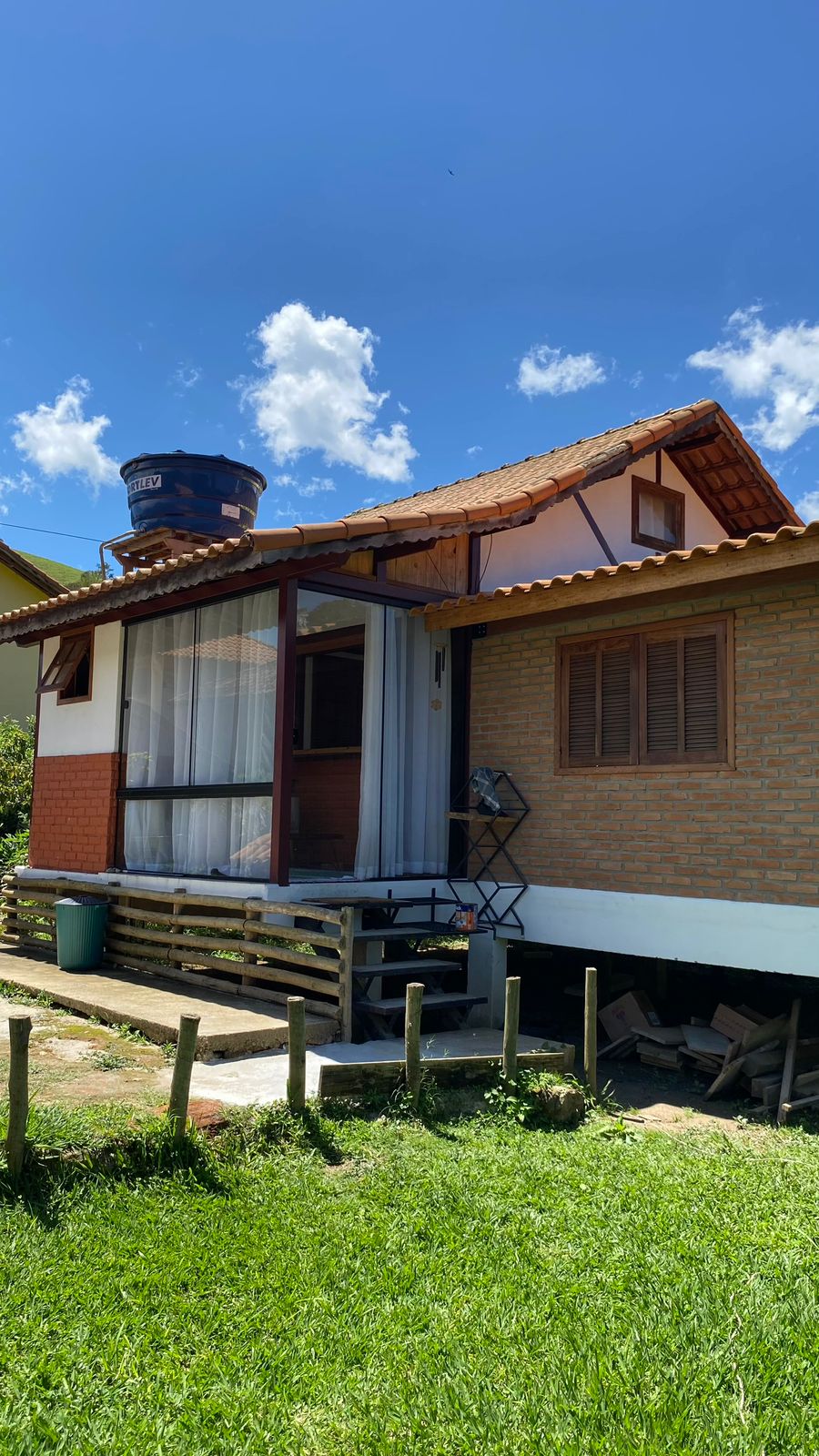 Complete iron chalet with 2 bedrooms with jacuzzi - Airbnb