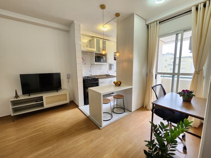 Apartamento No Jardim Paulista Com Vaga De Garagem - Paraíso