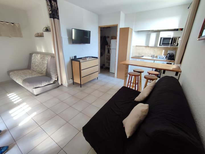 Charmant Studio Avec Vue Sur Mer, Près Des Plages - Soustons