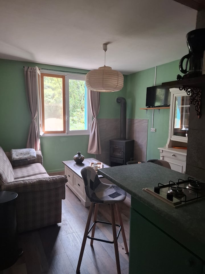 Charmant Appartement Avec Vue Sur Le Lot - Conques