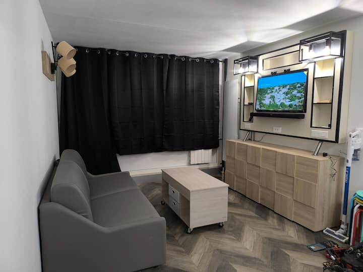 Appartement 4-6 Personnes Pied De Pistes La Mongie - La Mongie