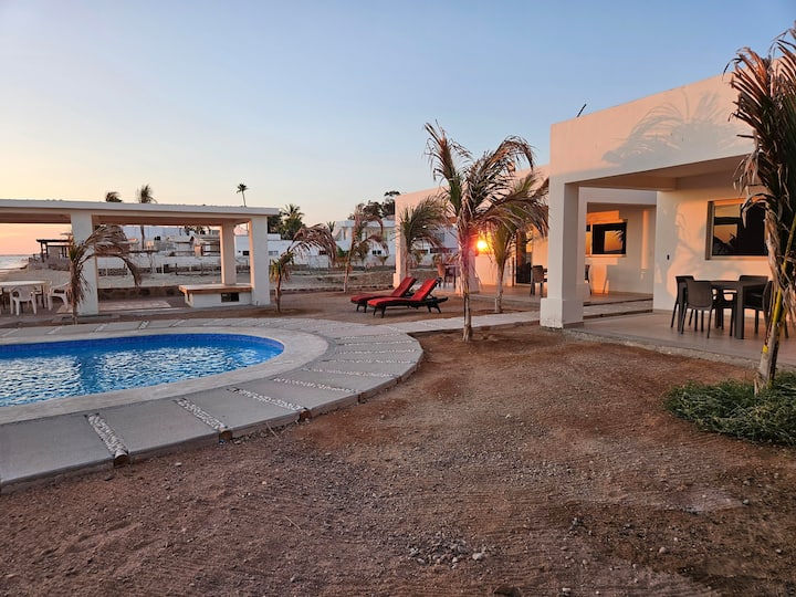 Bungalow Con Piscina Hasta Para 6 Personas - Sinaloa