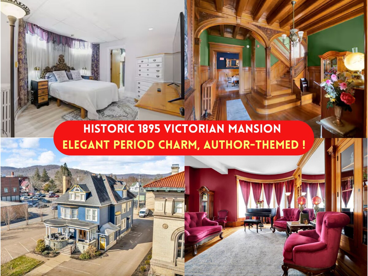 Elegant Old Library Dickens Suite!Family, Near SBU - Bed and breakfasts ...