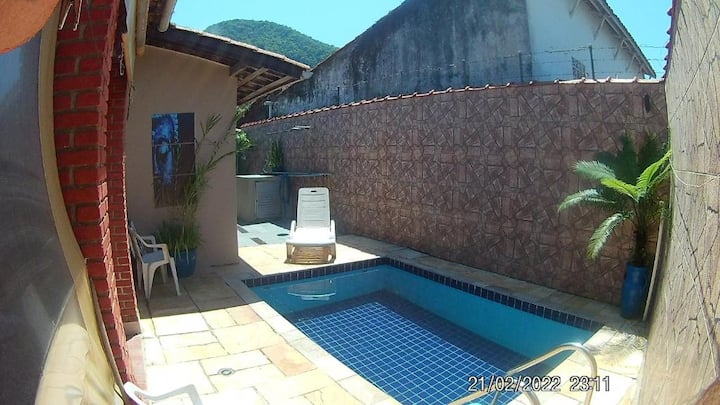 Casa Com Piscina A 600m Da Praia - Ubatuba