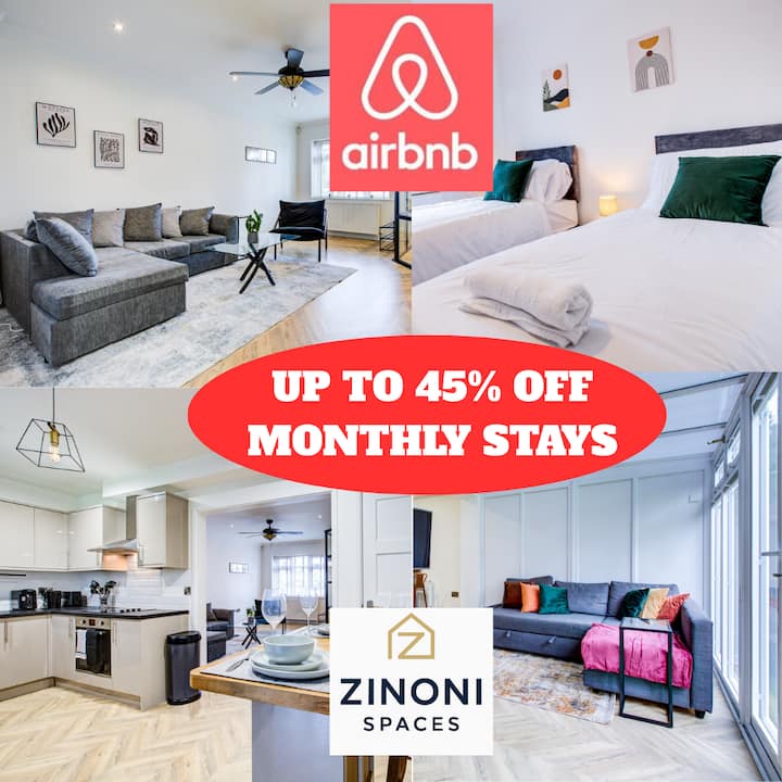 Contractors Haven | Fast Wifi | Free Parking - Uxbridge, UK