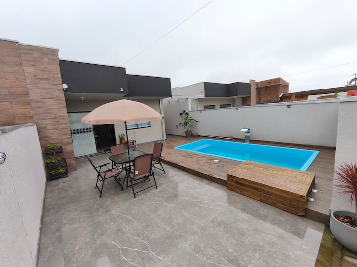 Casa Com Piscina Em Guaratuba Sh - Guaratuba