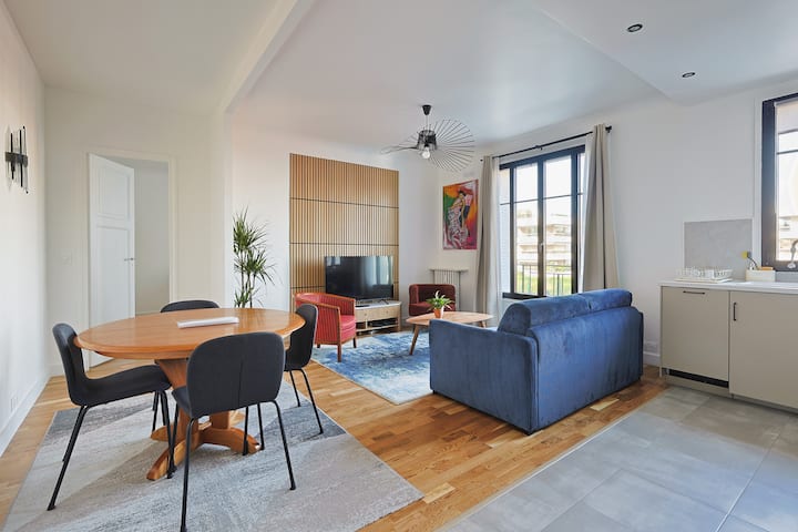 Grand Et Elegant T2 54 M², 300m Roland-garros - Boulogne-Billancourt