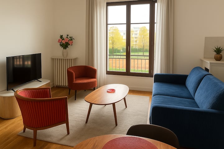 ÉLégant T2, Vue Dégagée, 300m De Roland Garros. - Boulogne-Billancourt