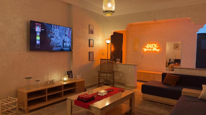 Appartement Cosy Près Du Souk Et Gare Routière - Errachidia