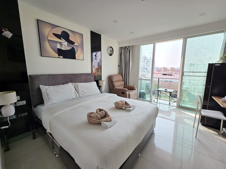 City Center Residence Studio 6f City View - Pattaya City