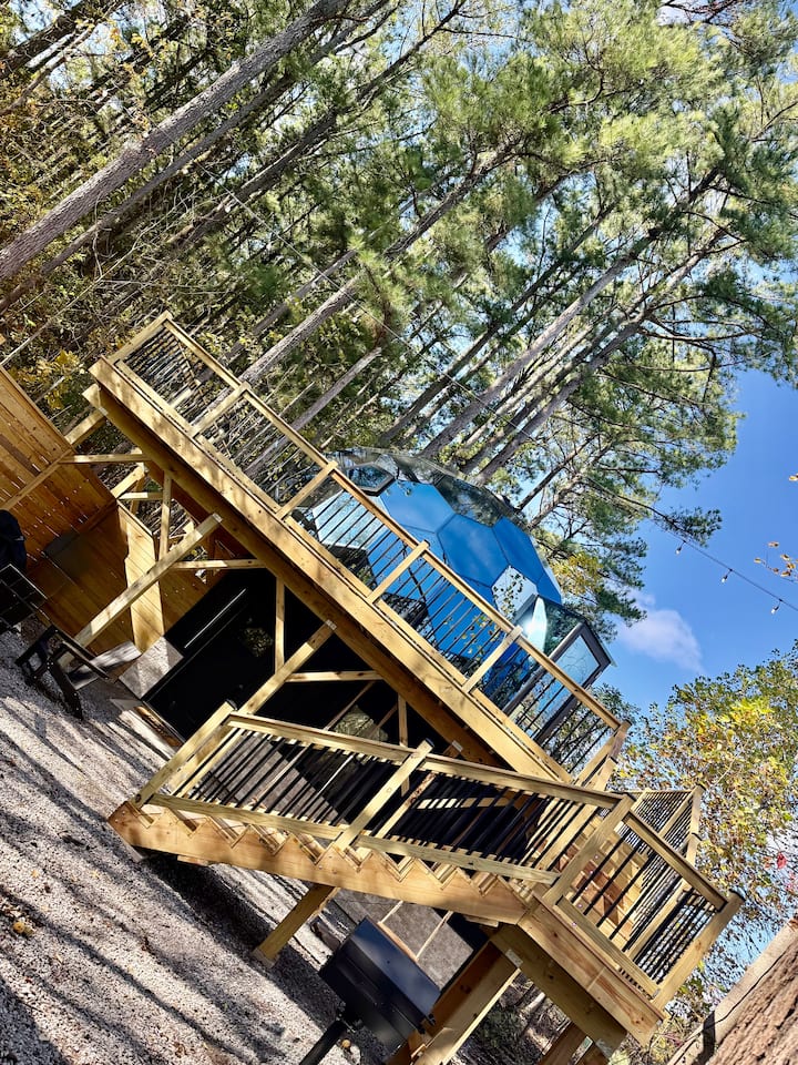 Glass Dome 2 Story Treehouse W/ Hot Tub & Arcade - États-Unis