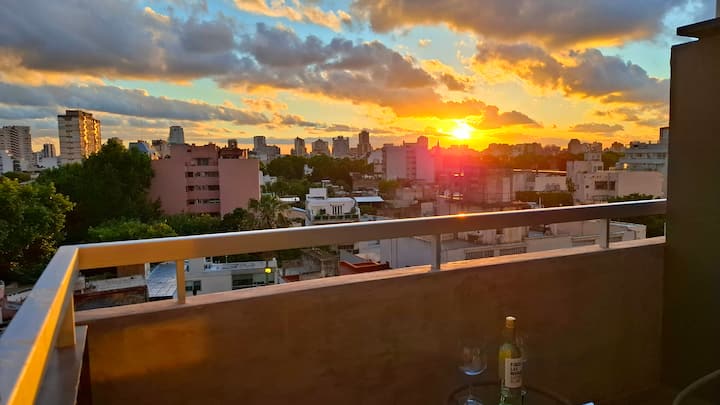 Palermo Con Vista Al Atardecer, Piscina Y Terraza - Argentina