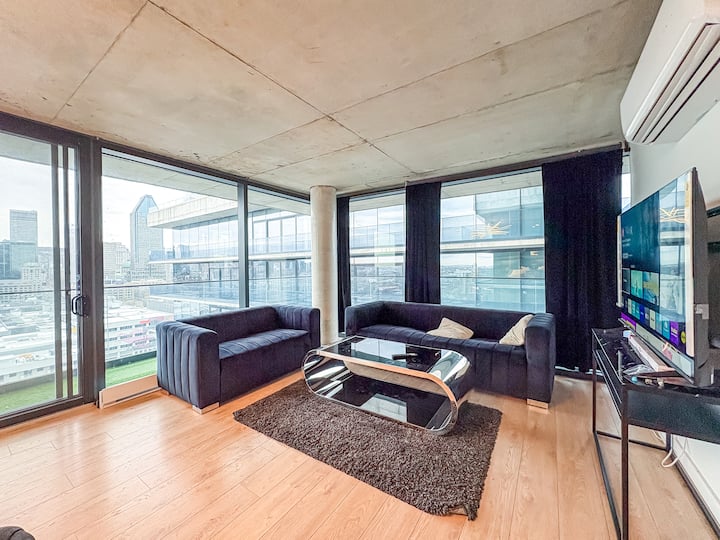 Sophisticated 3br - City View Downtown Montreal - Lasalle