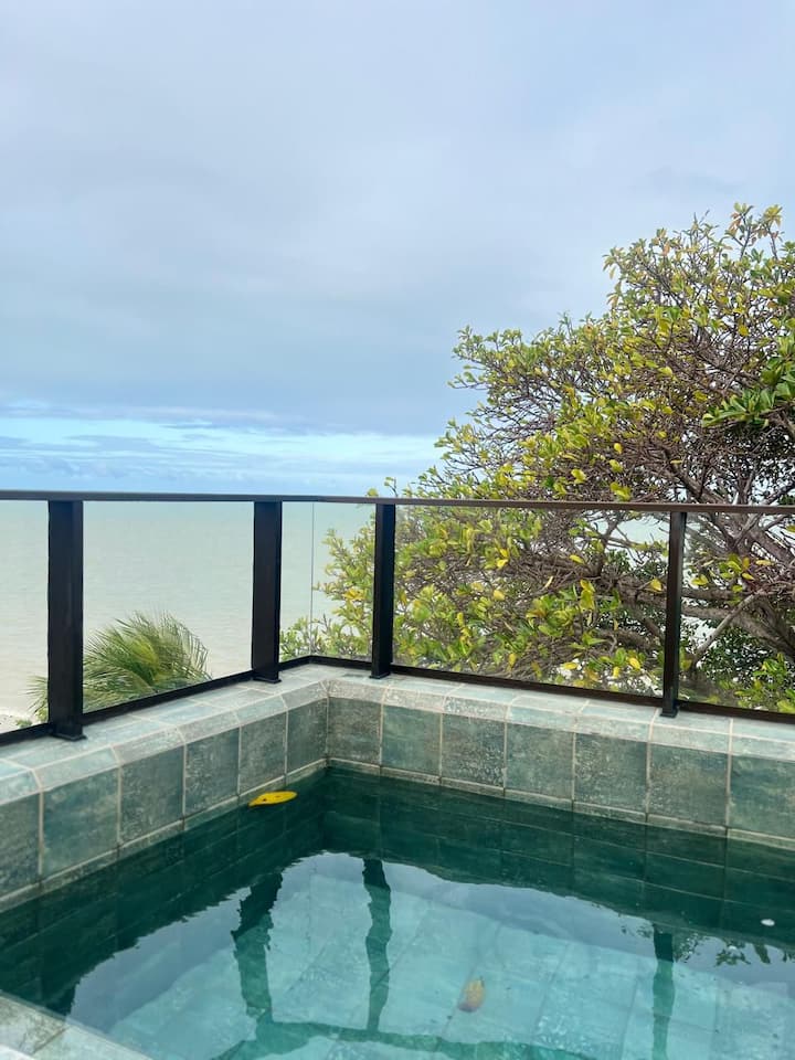 Cobertura Romântica Beira Mar C/ Piscina Privativa - Brazil