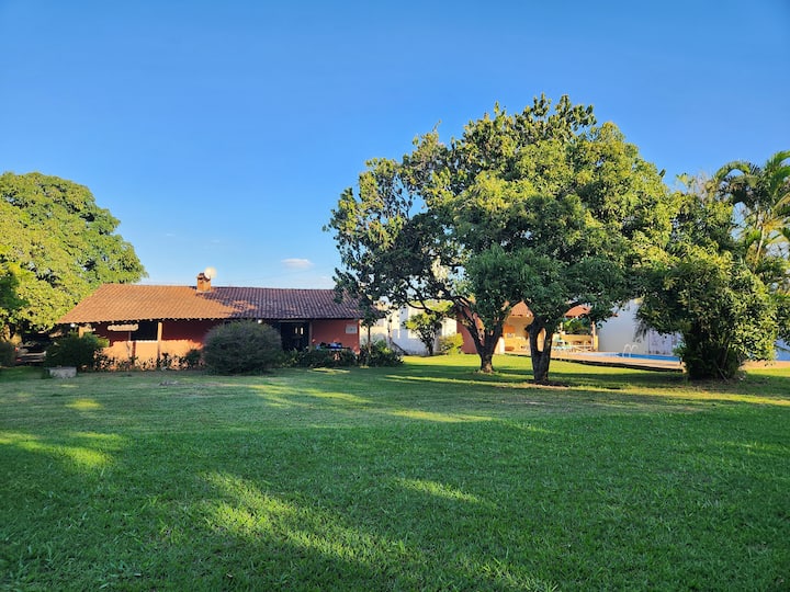 Refúgio Rural Com Piscina, Churrasco E Lazer - Hortolândia