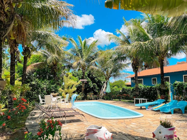 Hospedagem Recanto Das Orquídeas, Muita Natureza - Porto Real