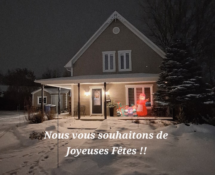 Le Marie-coeur ! Spa & Foyer. Ski In/out 16 Km! - Granby