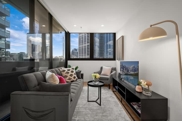 Sweet Home-style Comfort 2b2b Apartment In Central - 