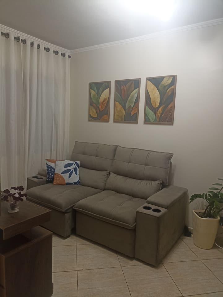 Apto Completo, 7 Min Da Unesp.2 Quartos 4 Hósp. - Botucatu