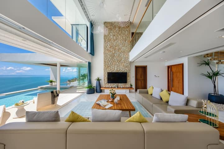 New List Big Sale! Sea View Villa With Pool - Ko Samui