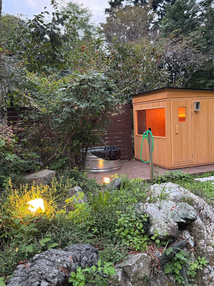 森で‘整う‘貸切サウナ｜自然の中で心身リセット - 秩父市