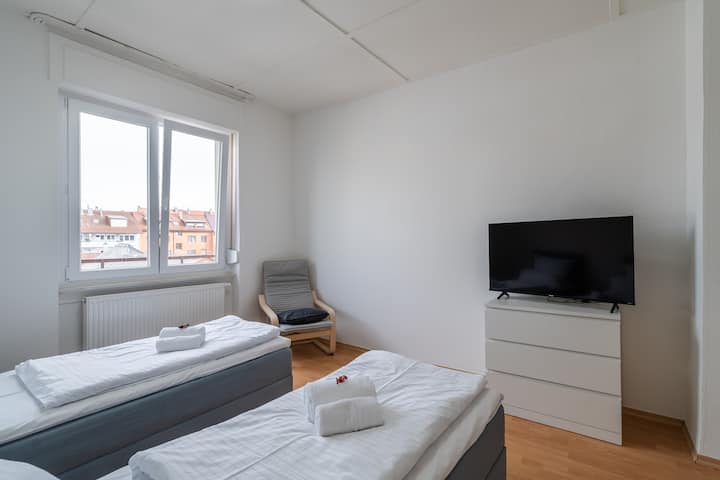 3-zimmerwohnung Mit 6 Einzelbetten - 3. Og Rechts - Pforzheim