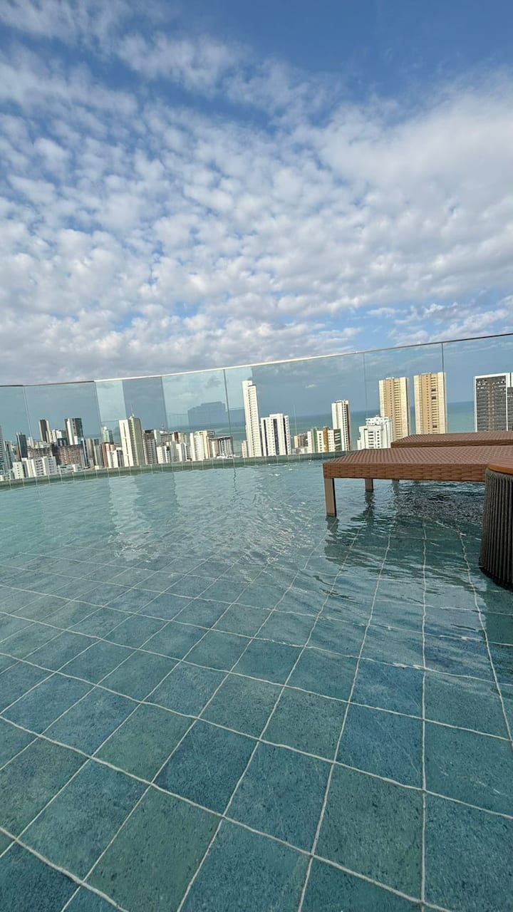 Flat Moderno Em Boa Viagem - Recife